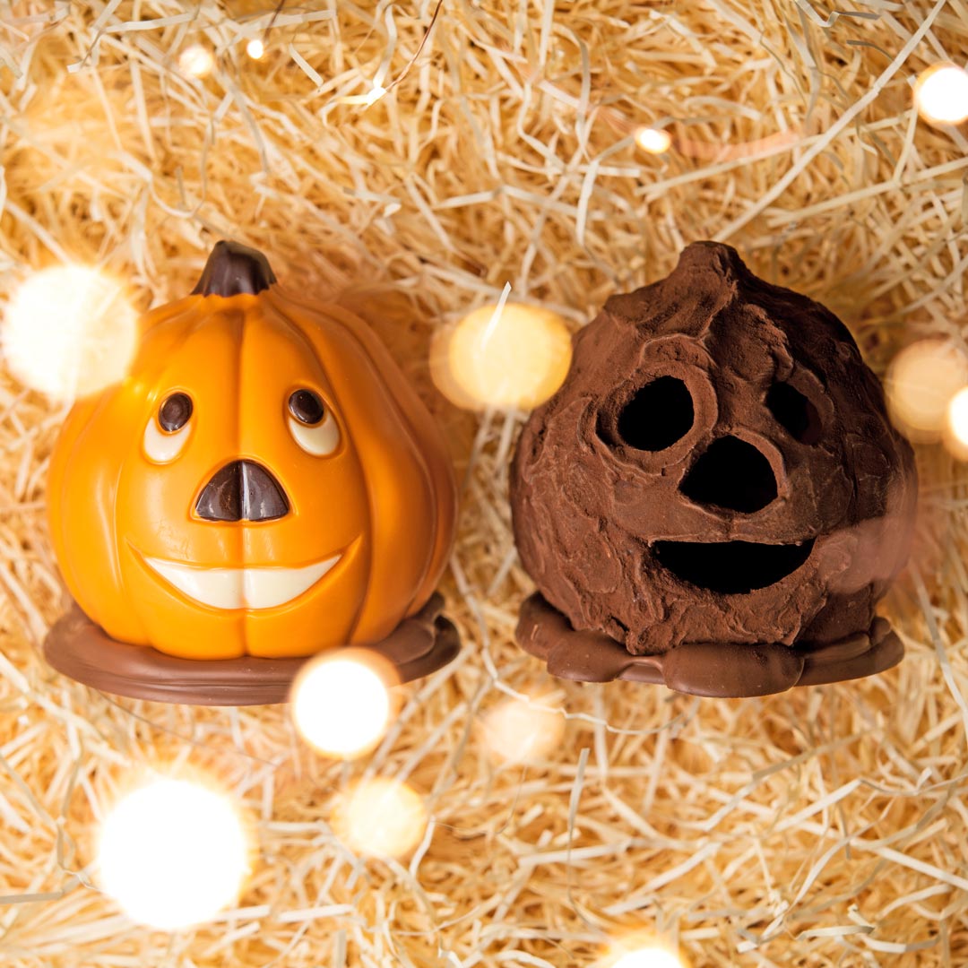 Trick or treat! Halloween pumpkin pair | Coco Chemistry
