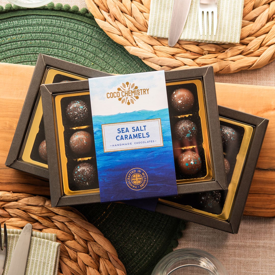 Salted Caramel Truffle Box | Coco Chemistry