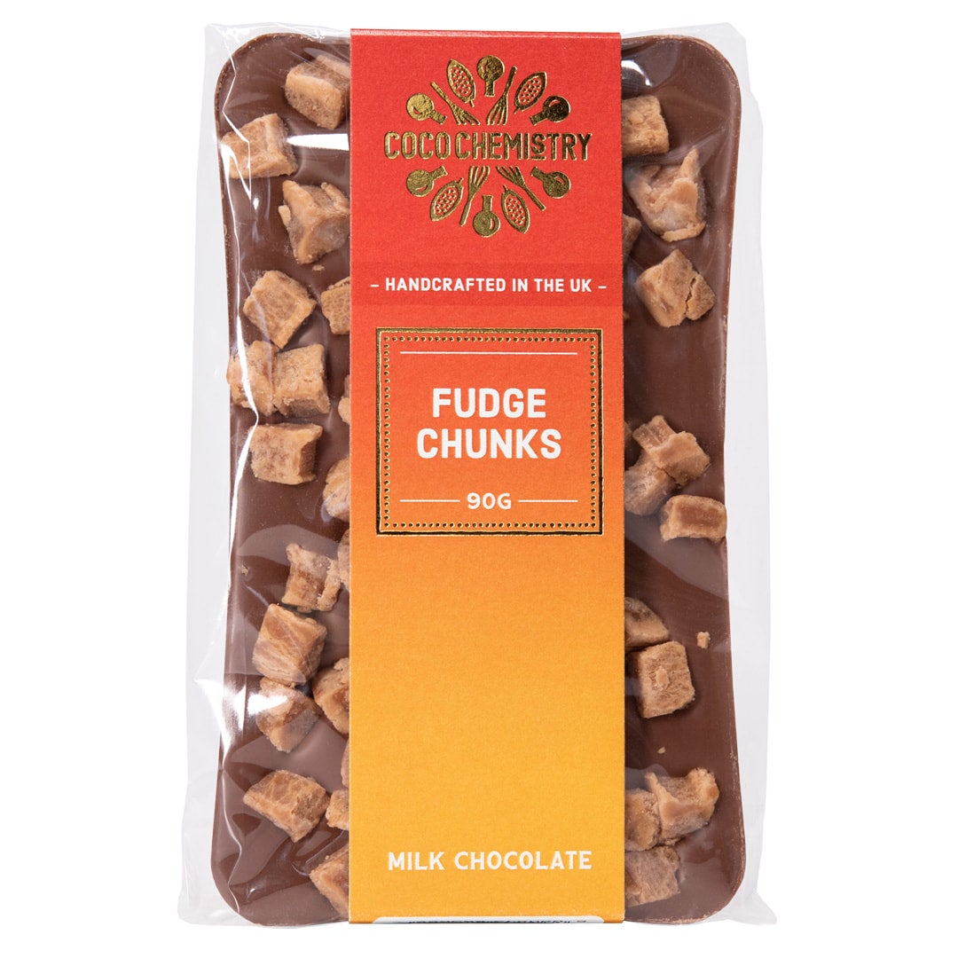 Milk Fudge Chunks Slab | Coco Chemistry