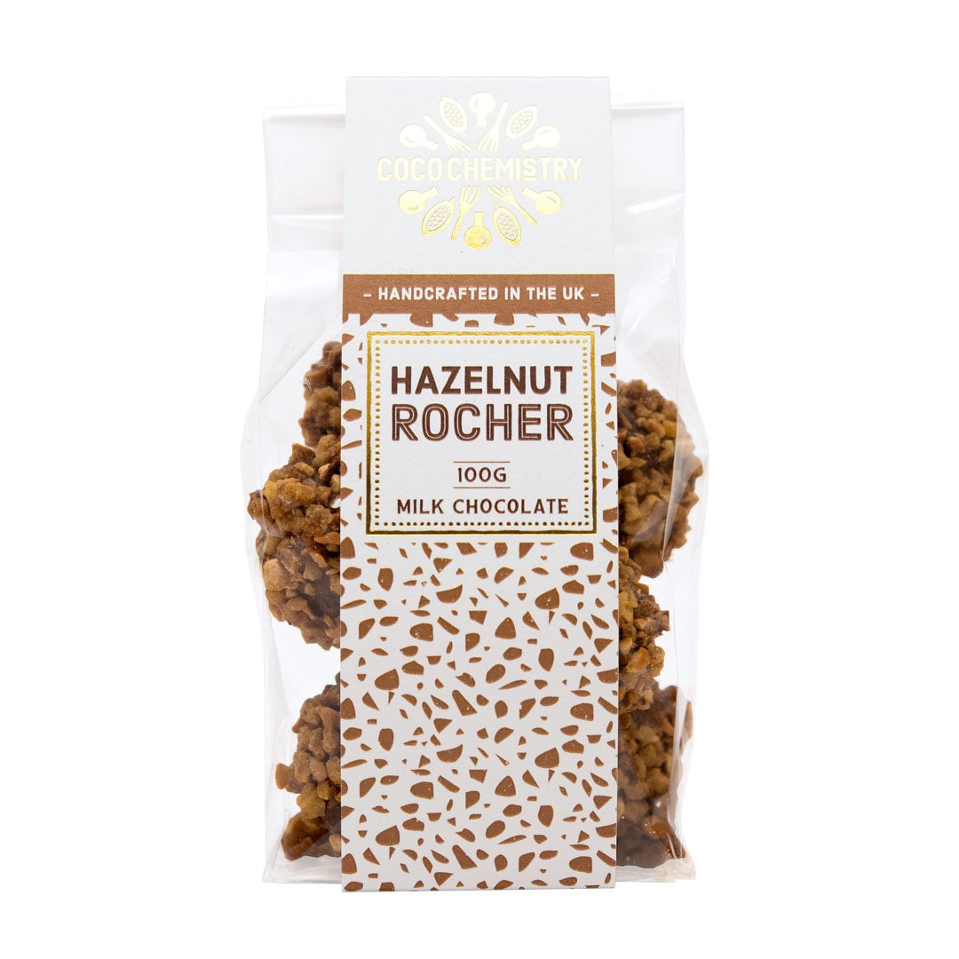 Decadent Hazelnut Rocher Truffles | Coco Chemistry